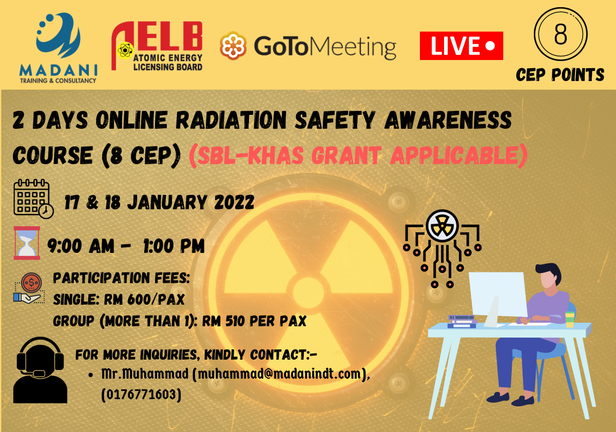 2-Days Online Radiation Safety Awareness Course for Radiation Workers_8 ...
