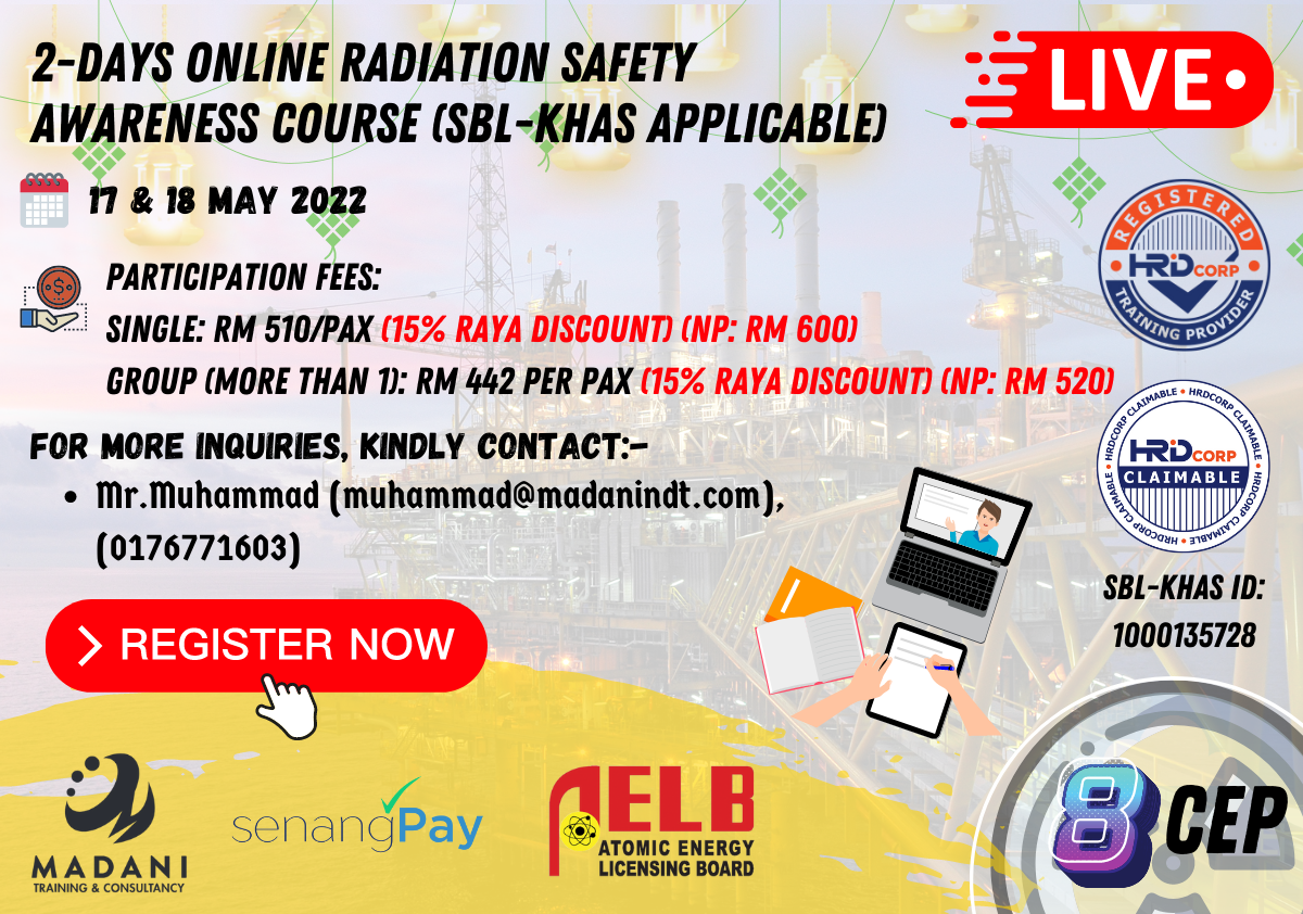 AW87_2-Days Online Radiation Safety Awareness Course for Radiation ...