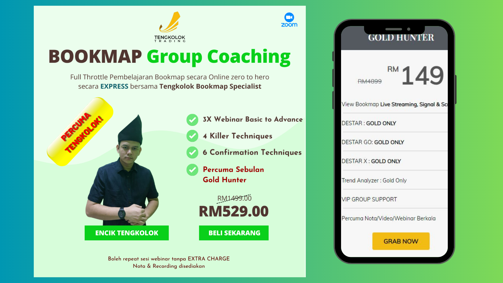Bookmap Group Coaching Z o o m