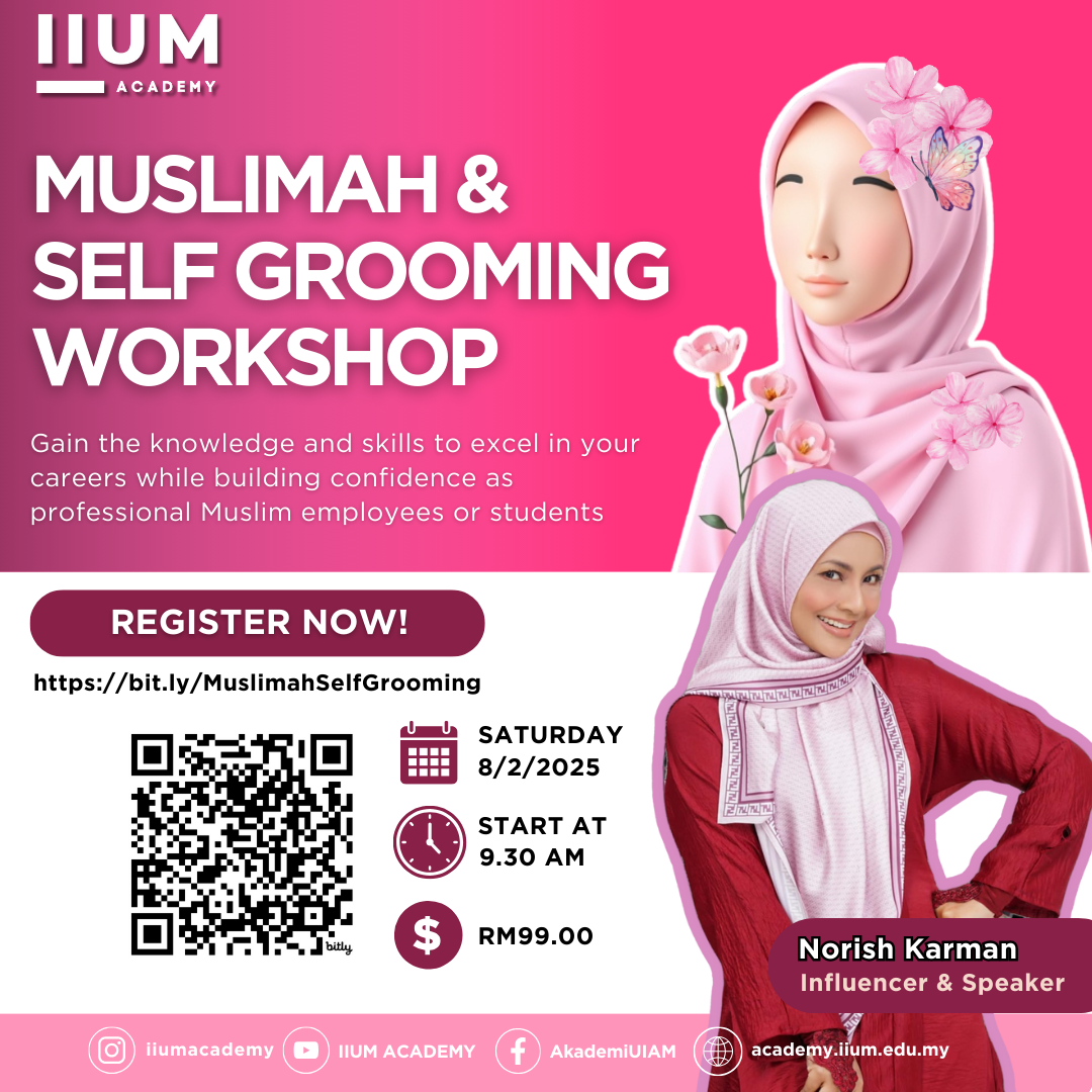 MUSLIMAH AND SELF GROOMING WORKSHOP