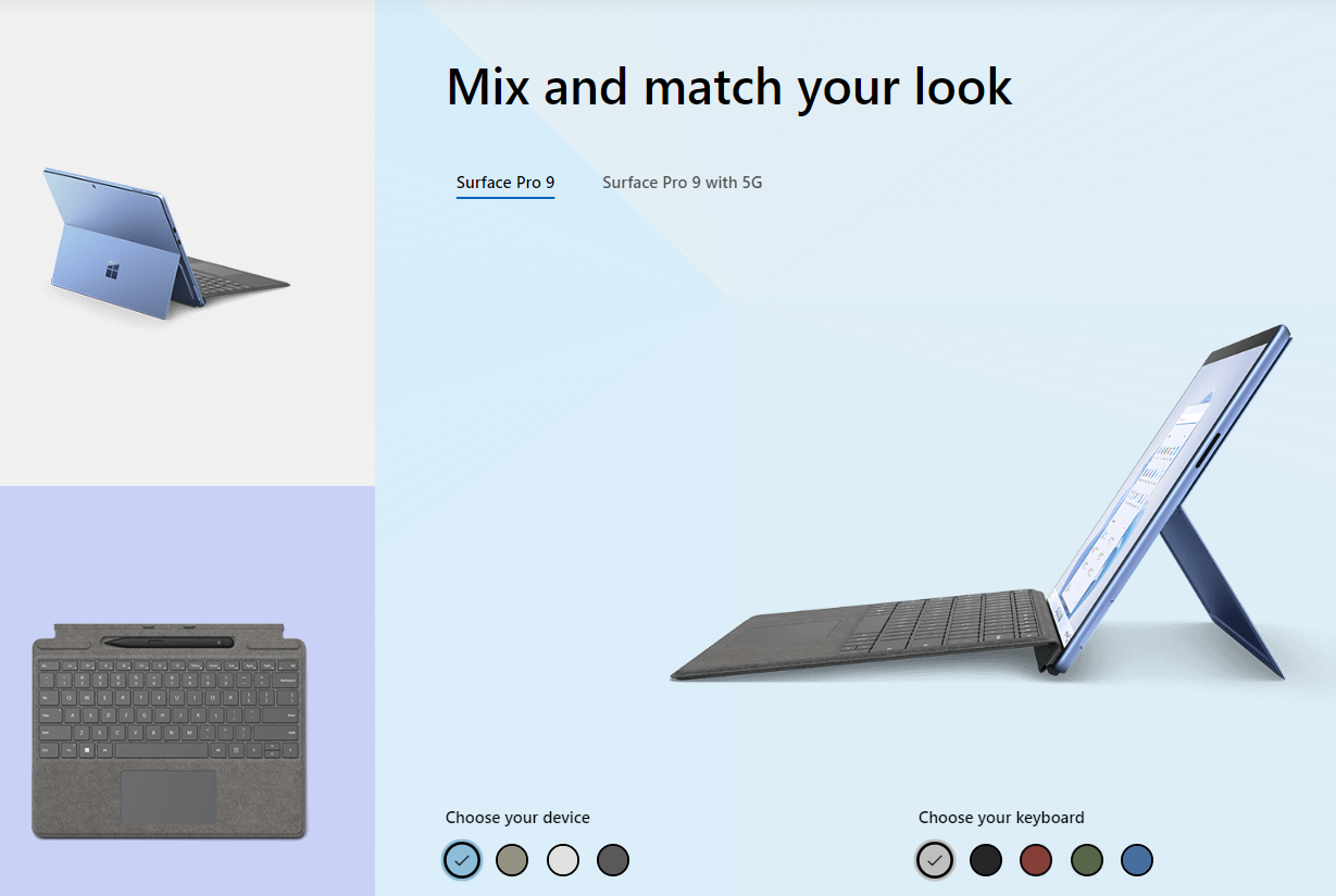 MICROSOFT SURFACE PRO9 - Pakej 2