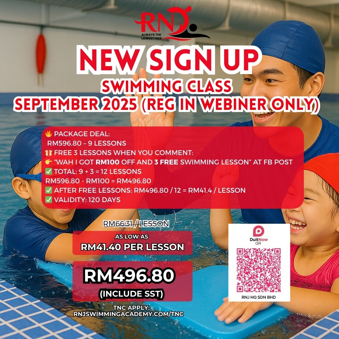 New Sign Up RM560 for 9 lessons and free 3 lessons when you comment