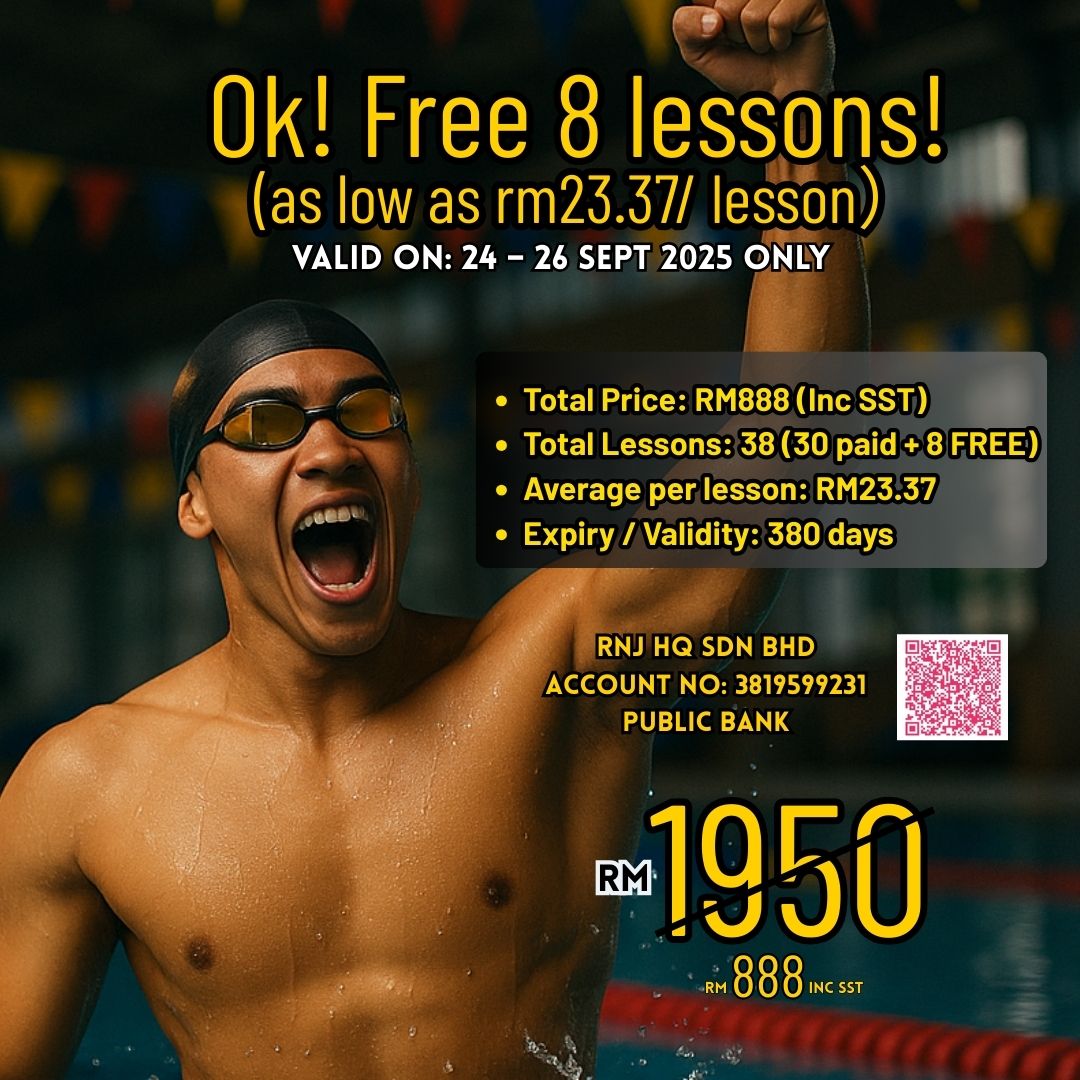 RM888 30 lesson free 8 lesson when share your story