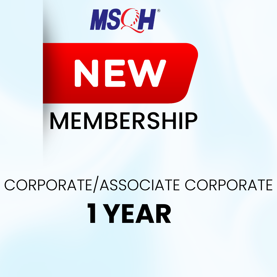 MSQH New Membership - Corporate or Associate Corporate