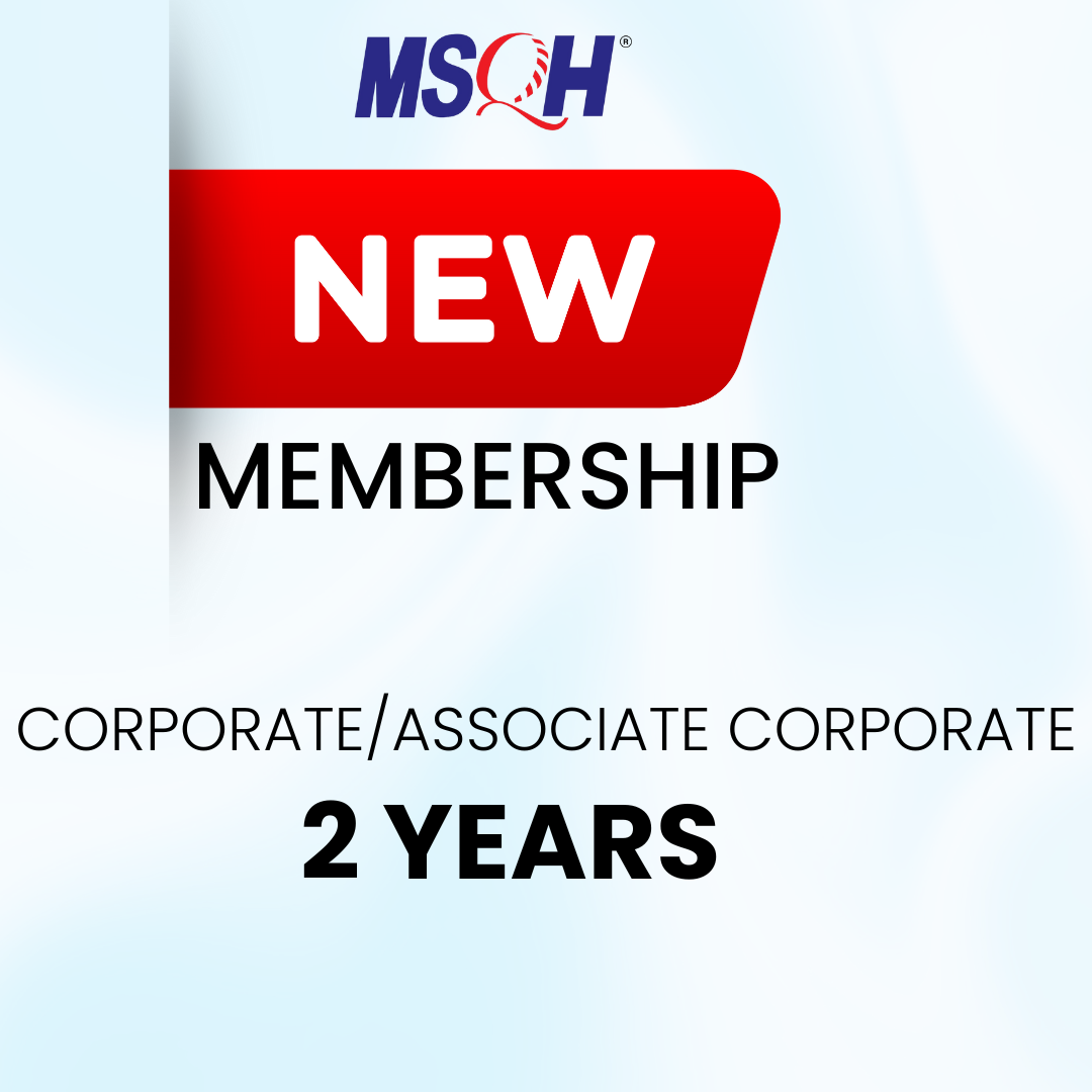 MSQH New Membership - Corporate or Associate Corporate