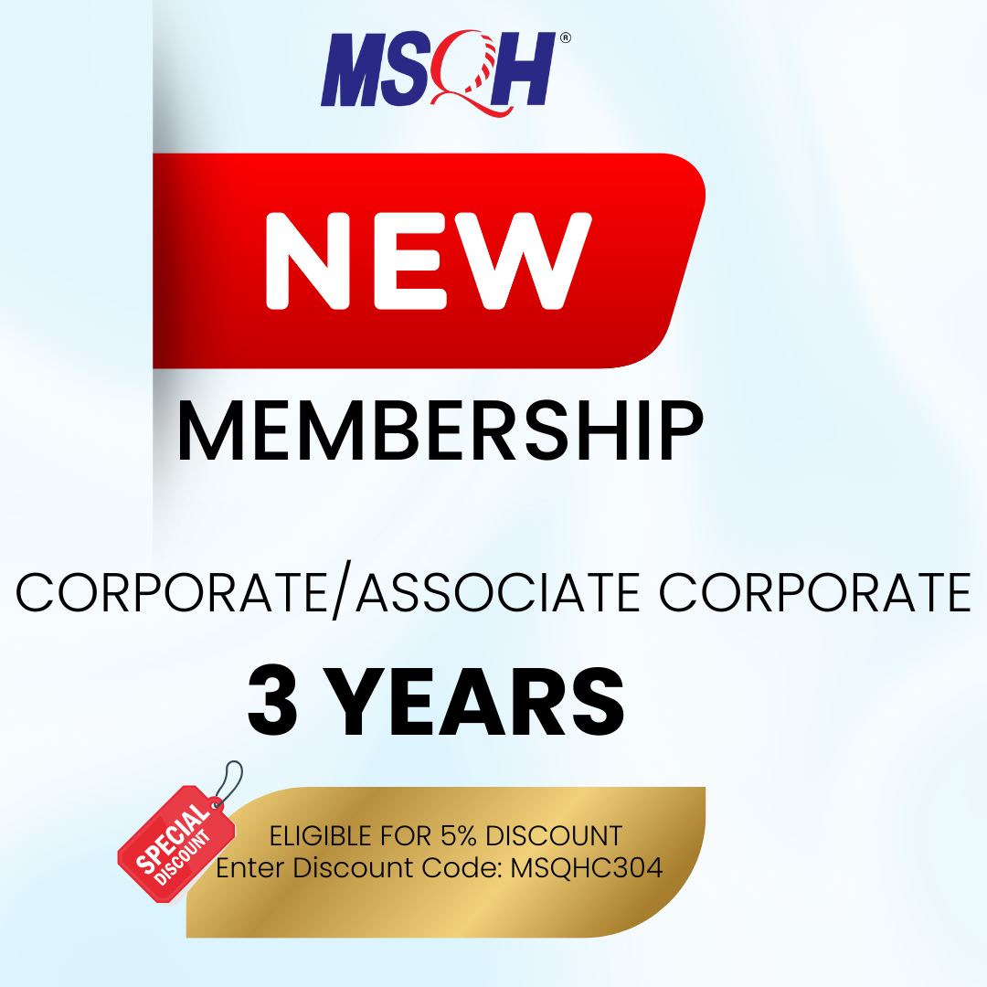 MSQH New Membership - Corporate or Associate Corporate
