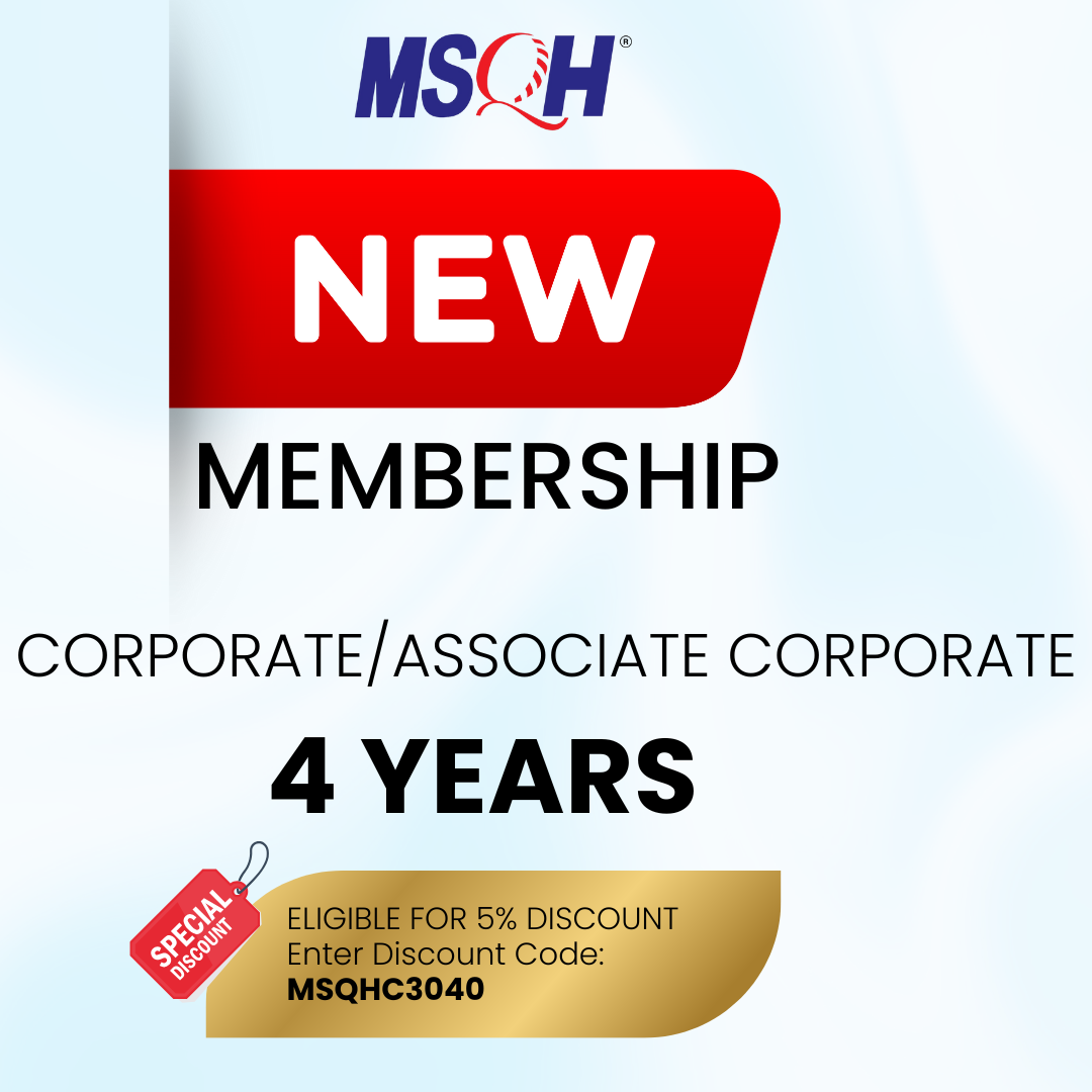 MSQH New Membership - Corporate or Associate Corporate