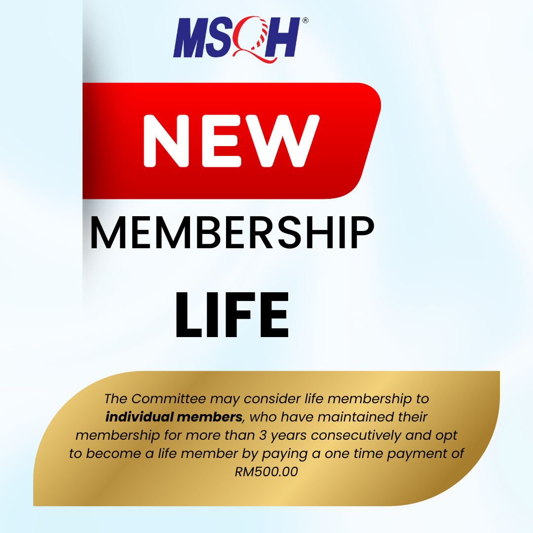 MSQH New Membership - Life