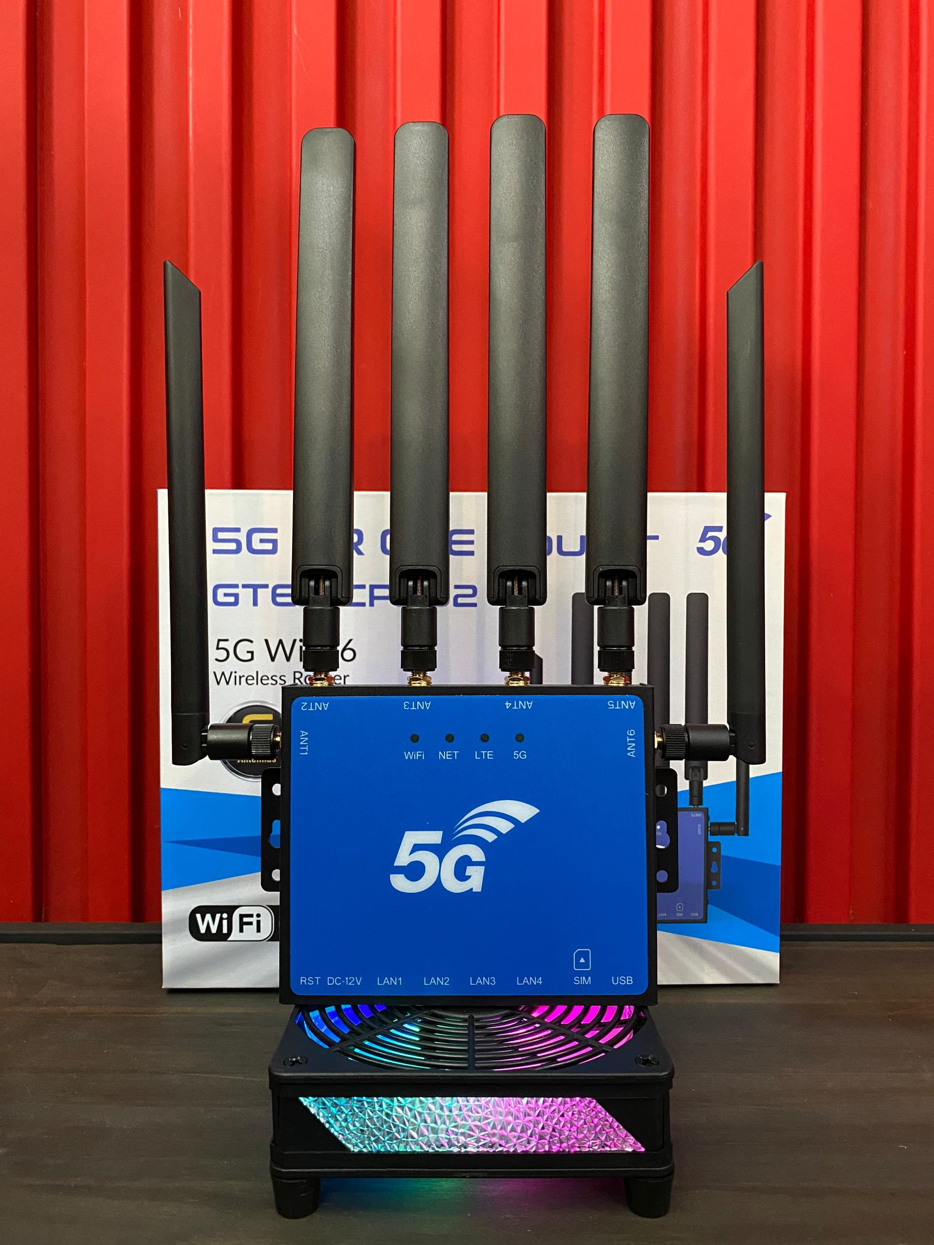 LATEST EDITION GTEN CP502 WIFI-6 Qualcomm X55 High Power Wireless ...